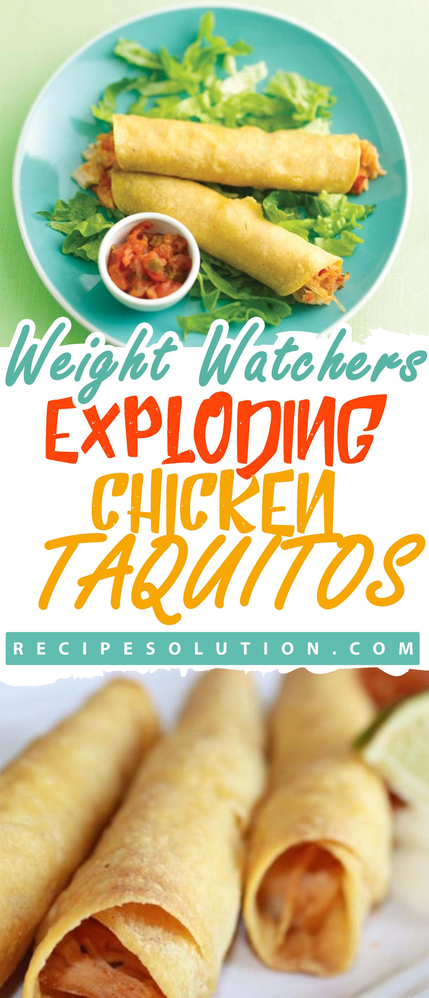 Exploding Chicken Taquitos - Pioneer COOKERY