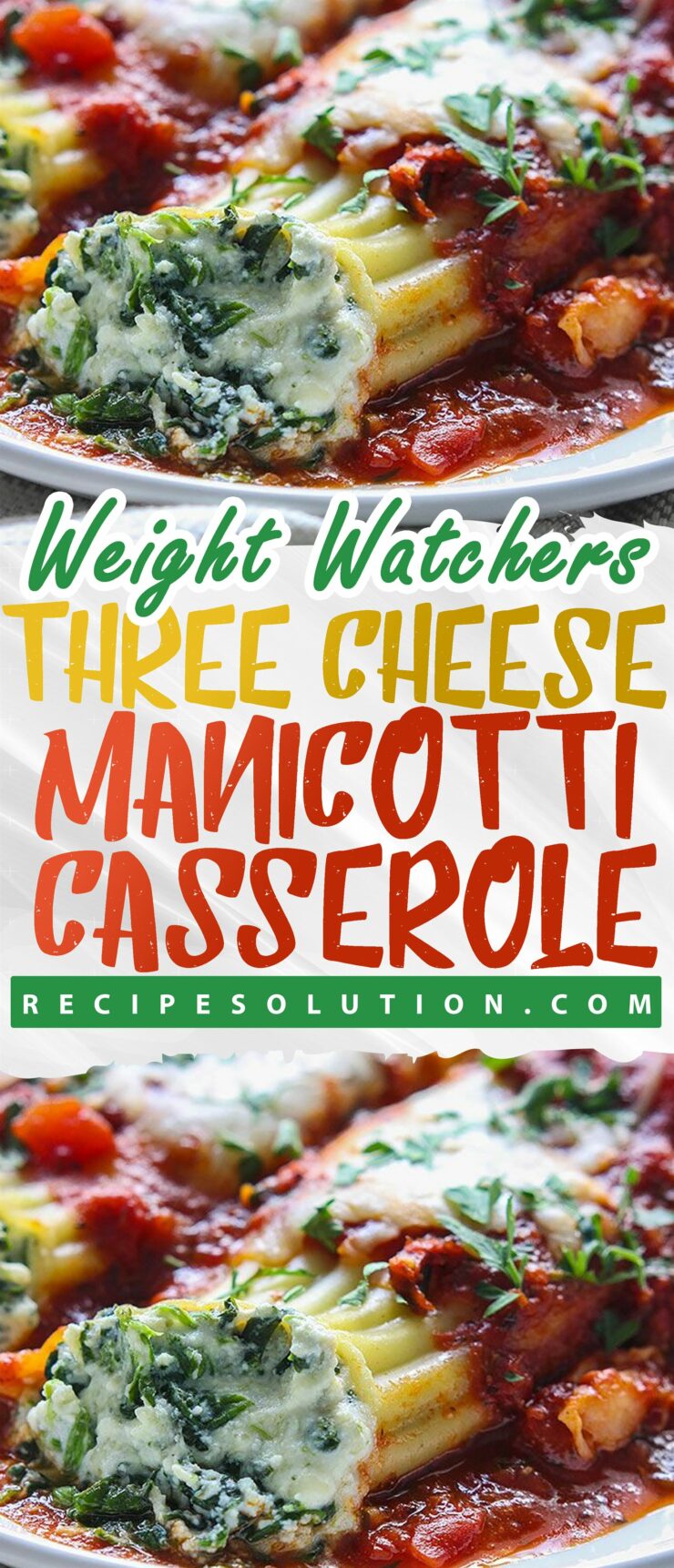 Three Cheese Manicotti Casserole - Pioneer COOKERY